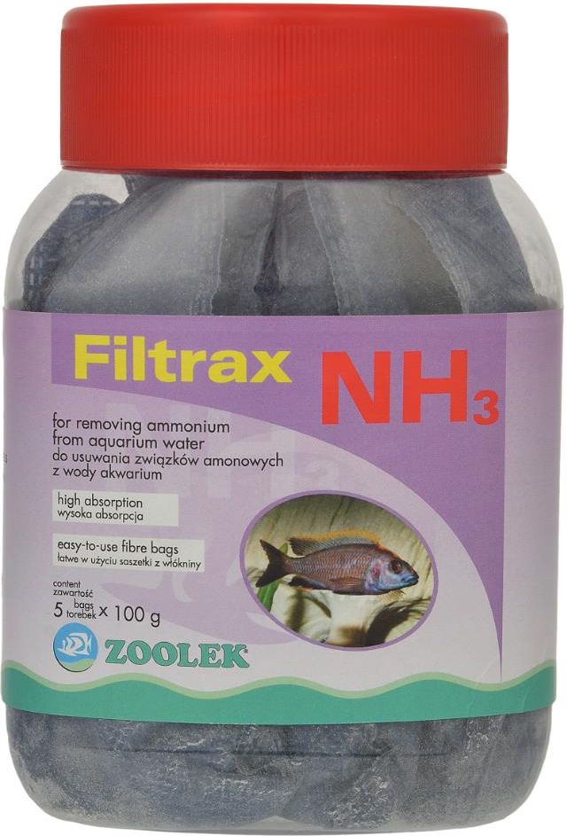 ZOOLEK Filtrax NH3(słoik) 5x100g produkt filtracyjny - Ceny i opinie ...