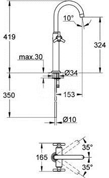 Bateria Grohe Atrio Ypsilon 21044000 - Baterie Umywalkowe - Opinie i ...