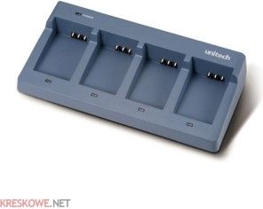 Czytnik kodów kreskowych Unitech Ładowarka 4-Pozycyjna Do Akumulatorów ...