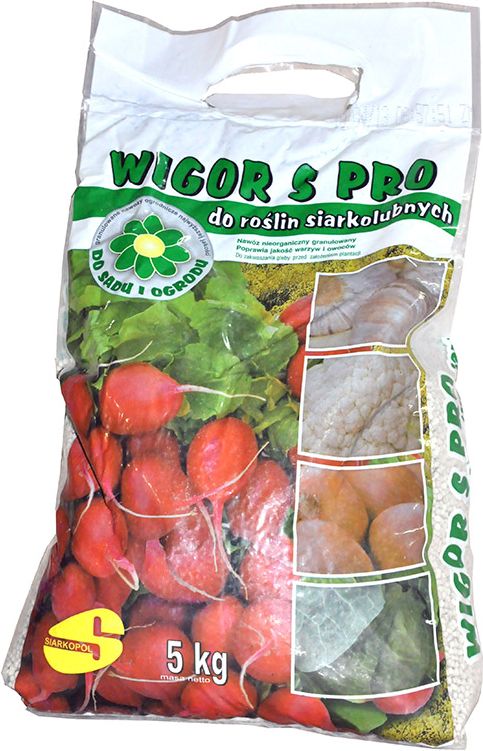 Nawóz Siarkopol Wigor S Pro 5Kg - Ceny i opinie - Ceneo.pl