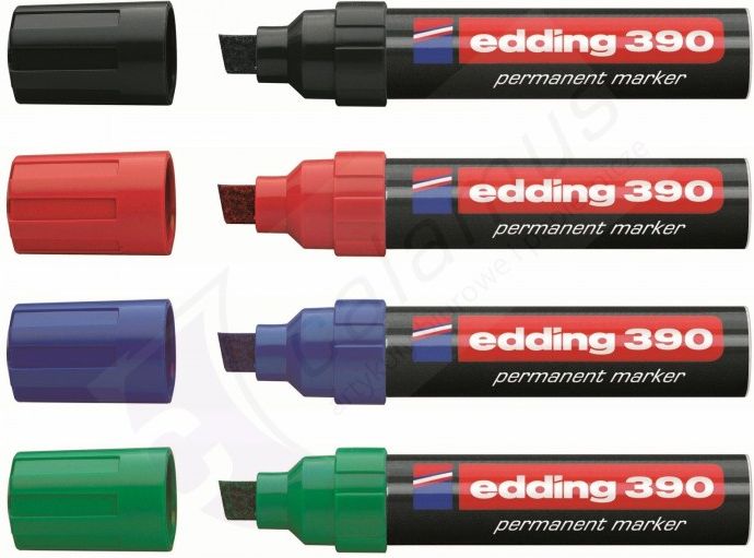 Edding 390, 4-12Mm Niebieski - Ceny i opinie - Ceneo.pl