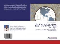 The District Focus For Rural Development(DFRD) Policy In Kenya ...