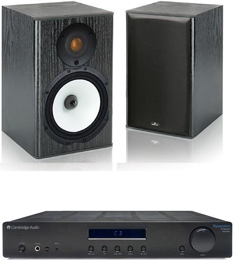 CAMBRIDGE AUDIO AM10 + MONITOR AUDIO MR1 - Opinie i ceny na Ceneo.pl