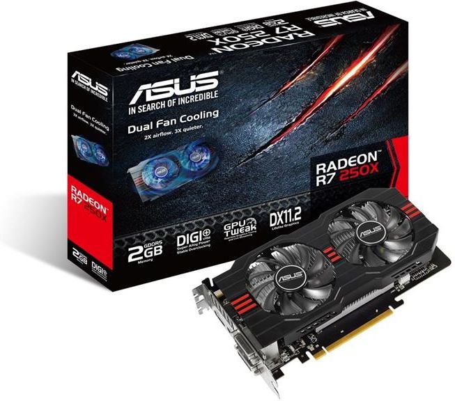 ASUS Radeon R7 250X (R7250X-2GD5) - Karta graficzna - Opinie i ceny na ...