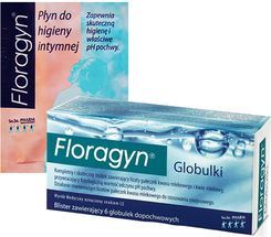 Floragyn, 6 globulek + Floragyn, płyn do higeiny intymnej, 10ml ...