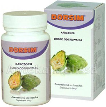 Preparat medycyny naturalnej Dorsim Karczoch 60 Kaps. - Opinie i ceny ...