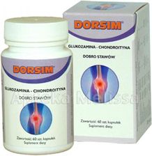 Preparat medycyny naturalnej Dorsim Glukozamina-Chondroityna 60 Kaps ...