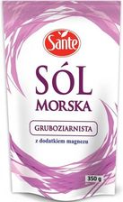 SANTE Sól morska gruboziarnista z magnezem 350g - Ceny i opinie - Ceneo.pl