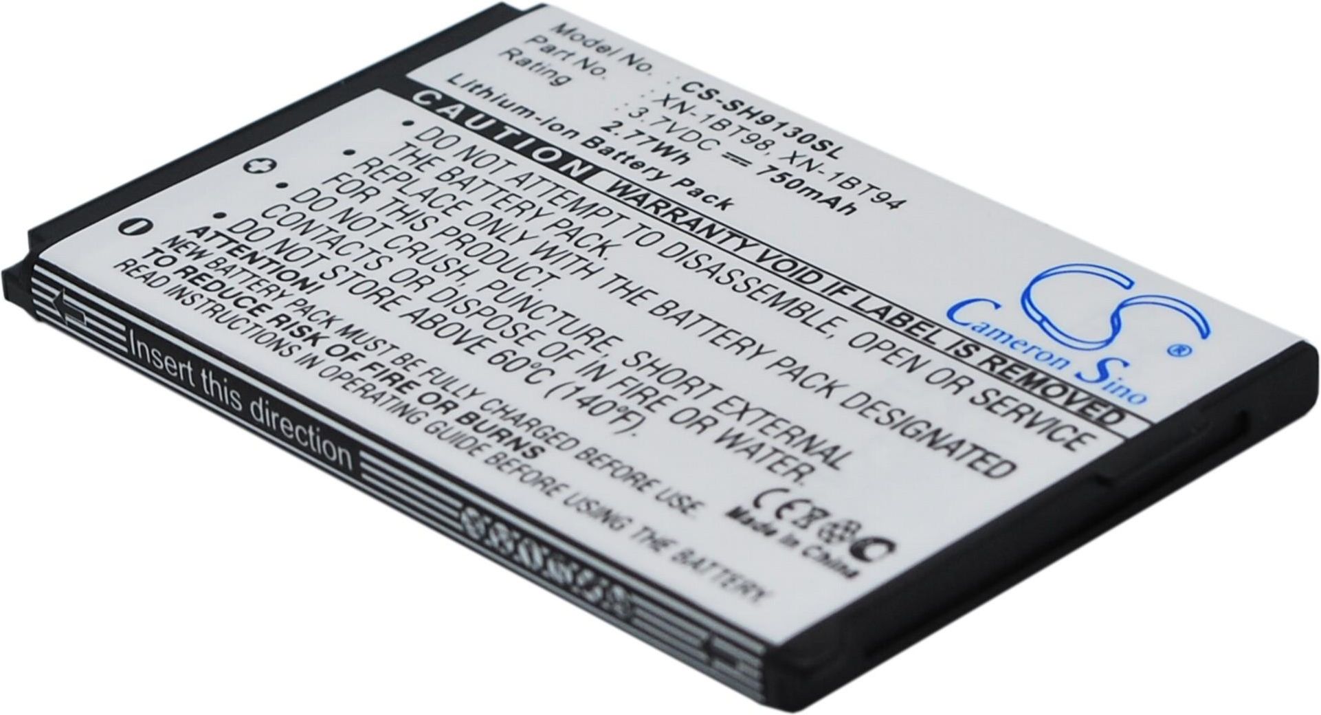 Bateria Cameron Sino Sharp 923SH / SH18 750mAh Li-Ion 3.7V (CS-SH9130SL ...