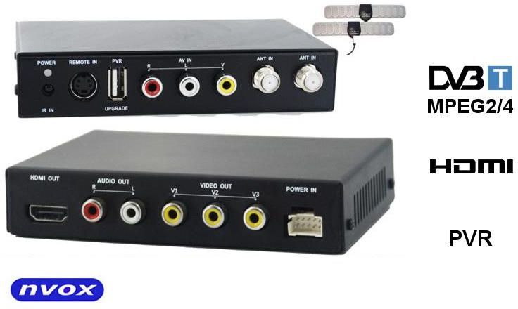 NVOX DVB2100HD - Opinie i ceny na Ceneo.pl