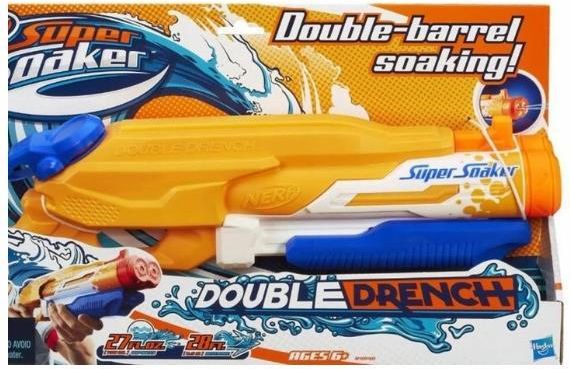 Hasbro Nerf Super Soaker Double Drench A4840 - Ceny i opinie - Ceneo.pl