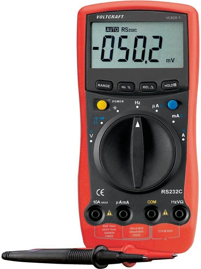 Miernik uniwersalny VOLTCRAFT Multimetr cyfrowy VC820-1 - Opinie i ceny ...