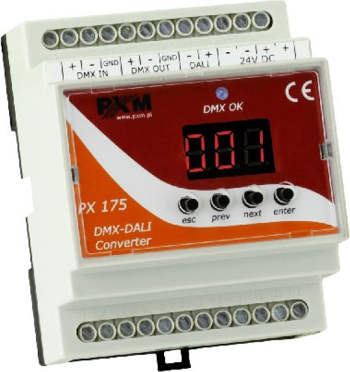 PXM PX175 DMX-DALI Interface - Sprzęt oświetleniowy - Ceny i opinie ...