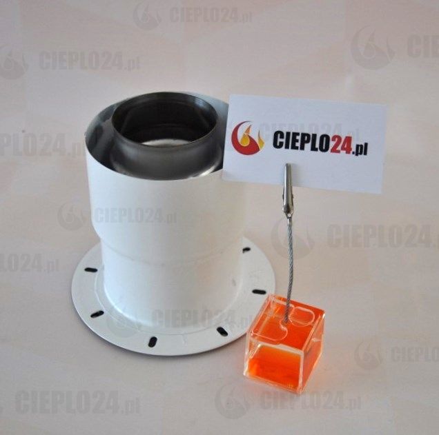 System kominkowy Jeremias Adapter Saunier Duval 60/100 Na 60/100 Złączka do Kotła ...