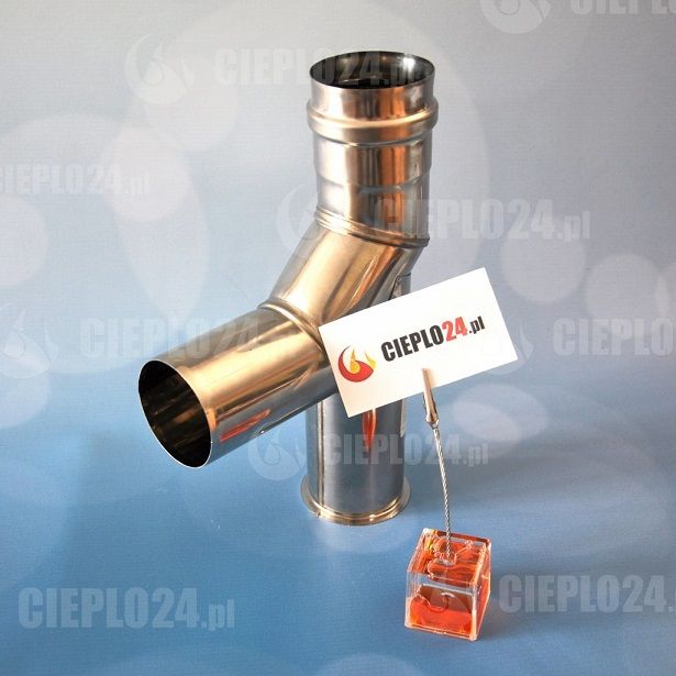 System kominkowy Spiroflex Kolano Spalinowe 90° Fi 110 Z Podstawką Kolano Kominowe Sx ...