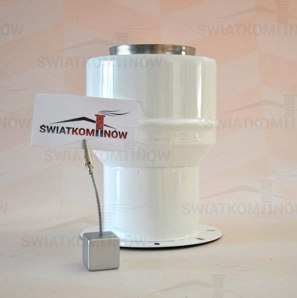 System kominkowy Junkers Jeremias Adapter Saunier Duval 60/100 Na 80/125 Złączka do Kotła ...