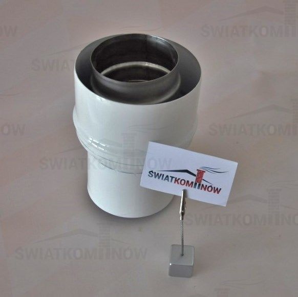 System kominkowy Jeremias Adapter Beretta 60/100 Na 80/125 Złączka do Kotła.Twin1820302080125 ...