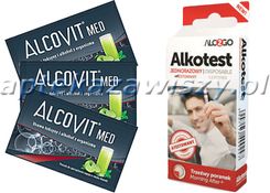 ALCOVIT MED proszek do sporządzania napoju o smaku limonki 3 saszetki ...