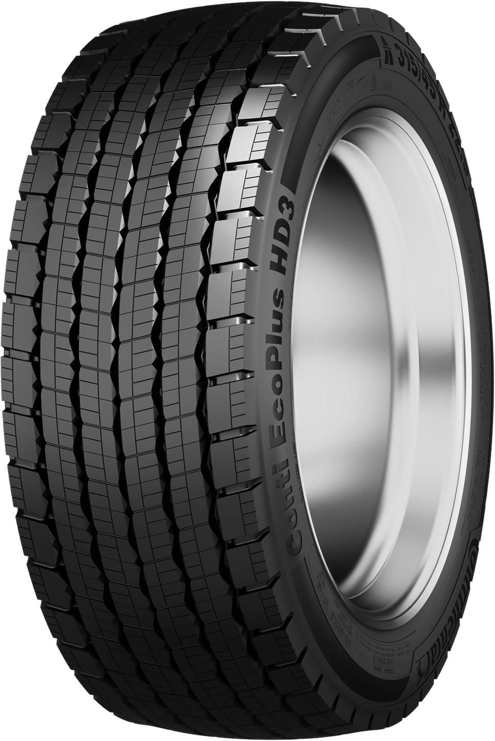 Opony ciężarowe całoroczne Continental Conti EcoPlus HD3 315/80R22.5 ...