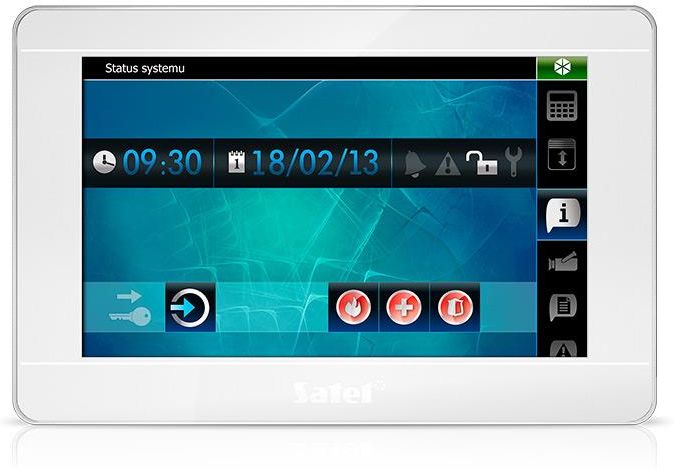 SATEL Manipulator Graficzny Ekranem Dotykowym 7 INT-TSI-SSW - opinie i ...