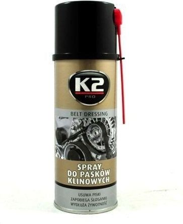 K2 Pro Belt Dressing - preparat do kosnerwacji pasków klinowych 400ml ...