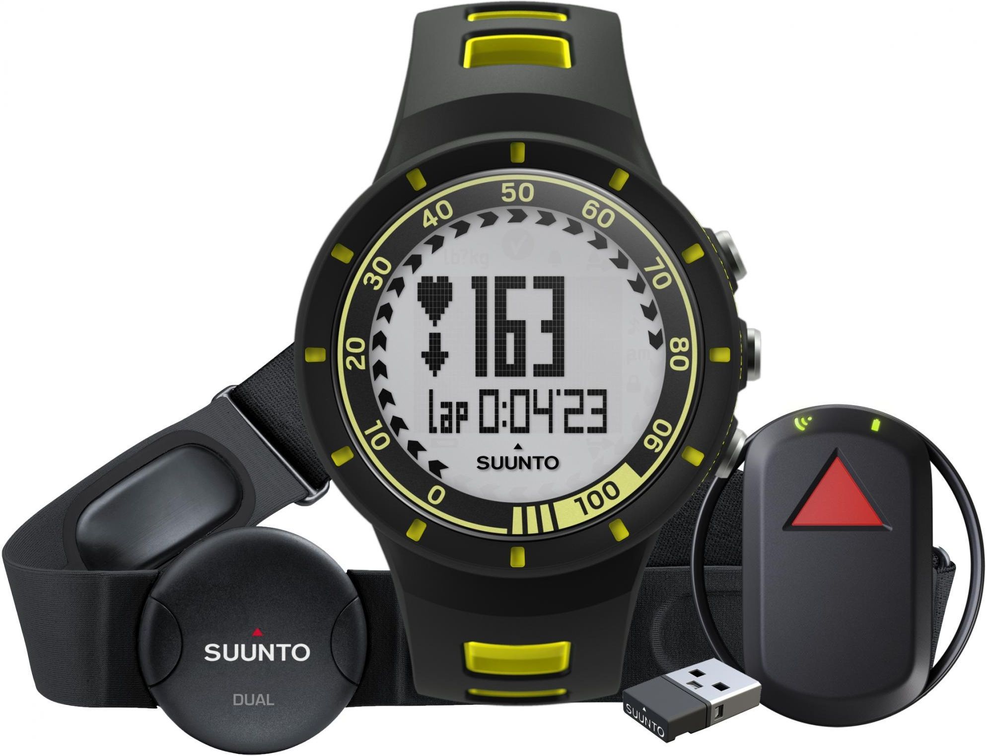 Suunto Zestaw Quest Żółty Gps Pack Ss018716000 - Pulsometry - Ceny i ...