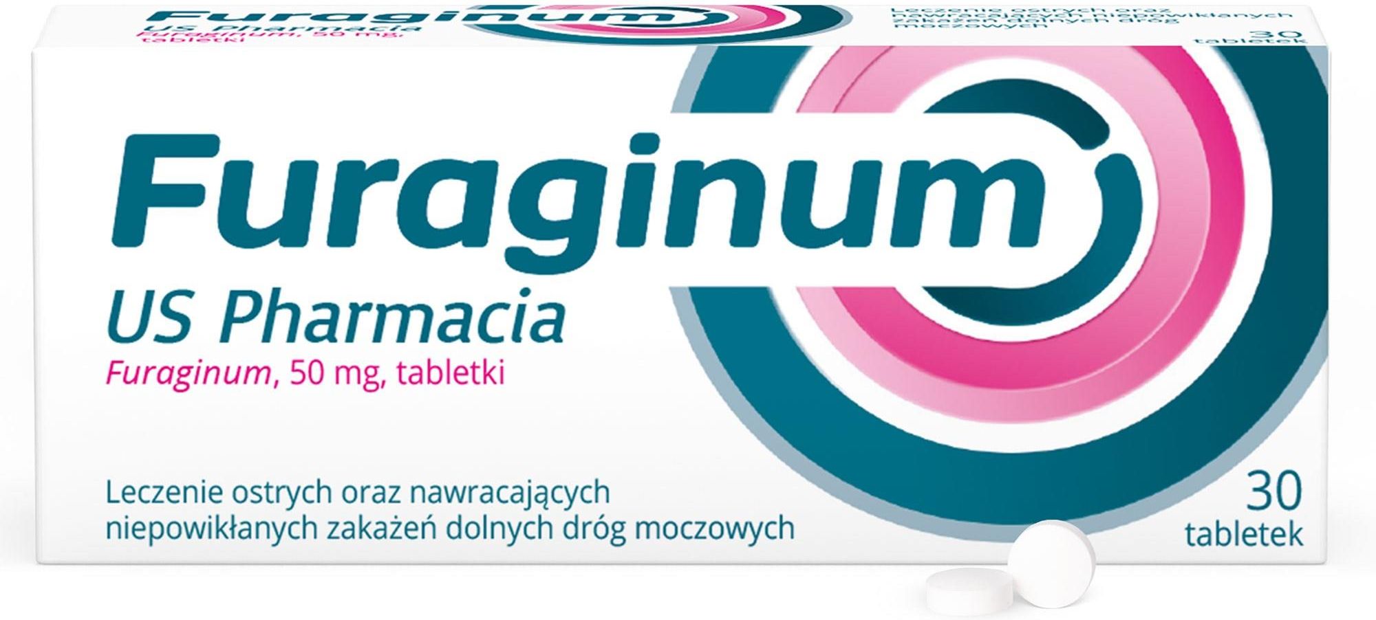 FURAGINUM US PHARMACIA 50mg 30 tabl. - Opinie i ceny na Ceneo.pl