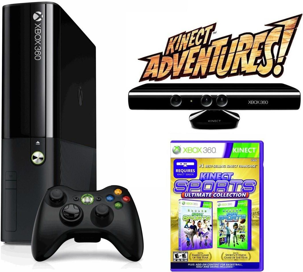 Microsoft Xbox 360 E 4GB + Kinect Zestaw - Ceny i opinie - Ceneo.pl