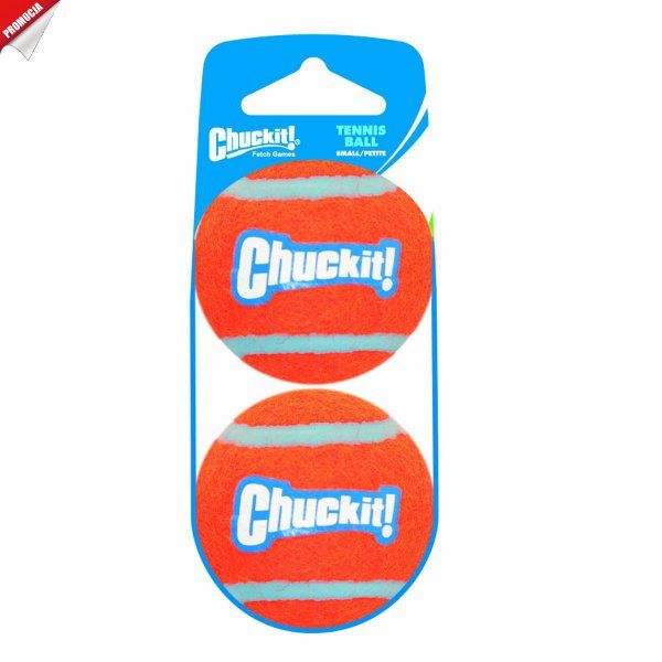 Chuckit! Tennis Ball Small 2 pack - Tenisowa mała piłka do aportowania ...