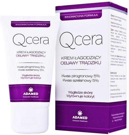 Krem QCERA łagodzący objawy trądziku na dzień 50ml - Opinie i ceny na ...