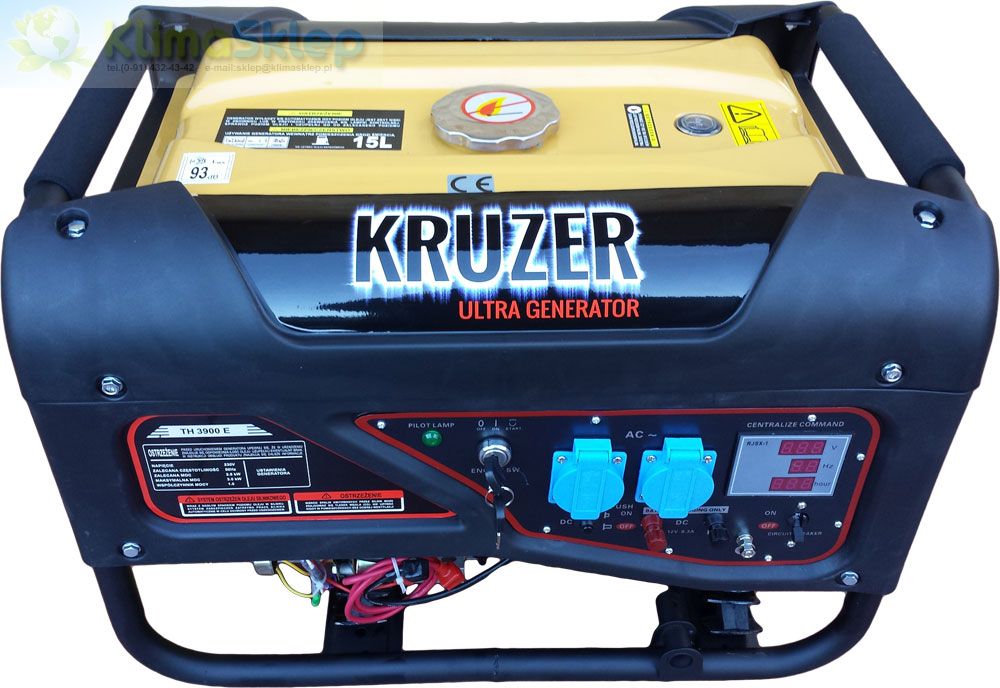 Generator prądu Kruzer TH 5500 E (4,0Kw 230V) - Opinie i ceny na Ceneo.pl