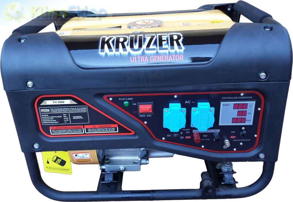 Generator prądu Kruzer TH 5500 (4,0Kw 230V) - Opinie i ceny na Ceneo.pl