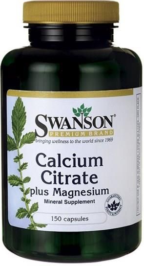 Swanson Calcium Citrate Plus Magnesium 150 kaps. - Opinie i ceny na ...