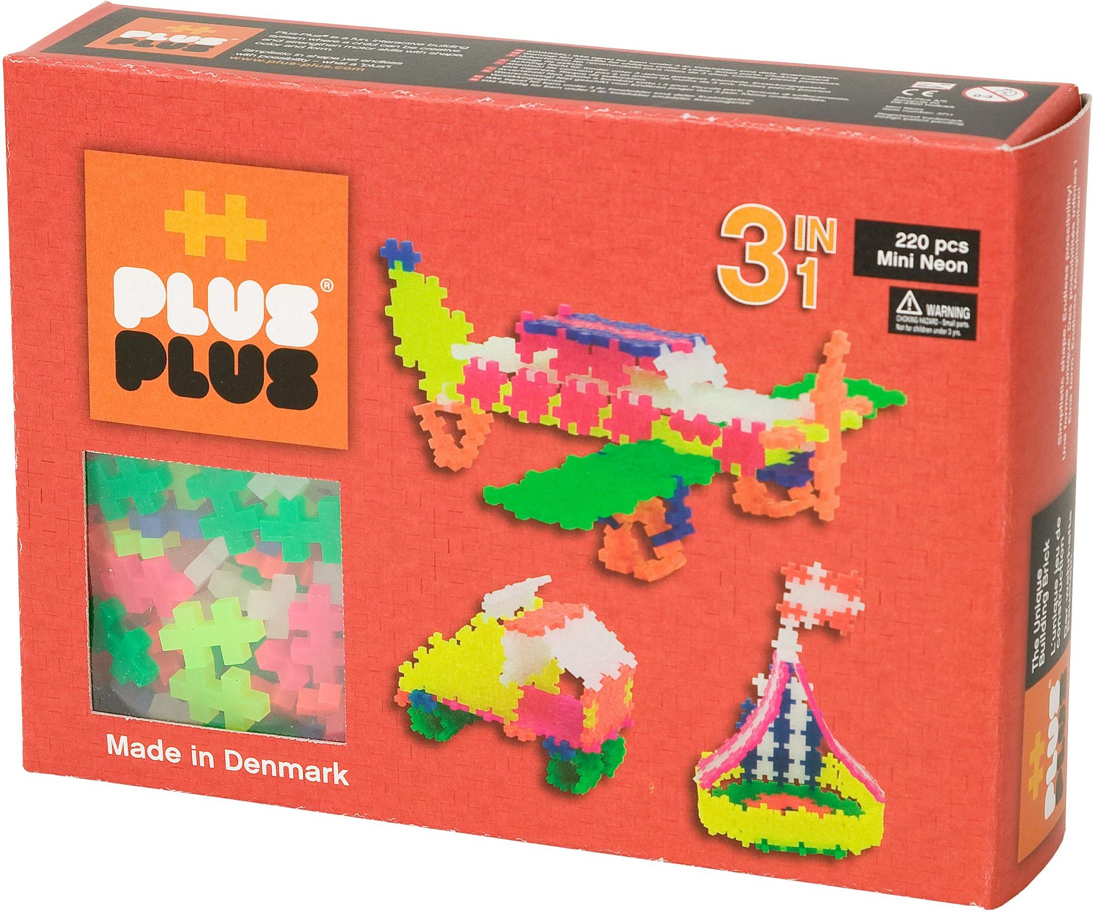 Plus-Plus As Klocki Mini Plus Plus 3 W 1 Neon 220el. 3711 - ceny i ...