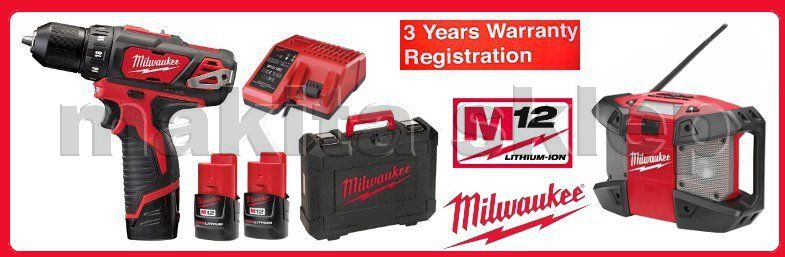 Milwaukee M12BDD-202C + C12JSR-0 - Opinie i ceny na Ceneo.pl
