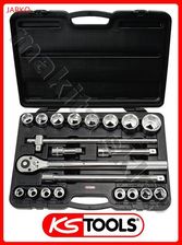 KS Tools 911.0721 CLASSIC Zestaw komplet nasadek 3/4 sześciokątne ...