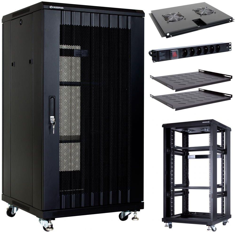 Obudowa serwerowa Linkbasic Szafa Stojąca Rack 19' 22U 600X600Mm (NCB22 ...