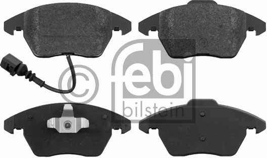 Klocki hamulcowe Zestaw klocków hamulcowych, hamulce tarczowe FEBI ...