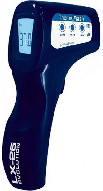 Termometr Visiomed ThermoFLASH Evolution LX-26 metal navy - Ceneo.pl