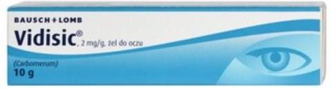 Vidisic Żel Do Oczu 2 Mg/G 10g - Opinie i ceny na Ceneo.pl