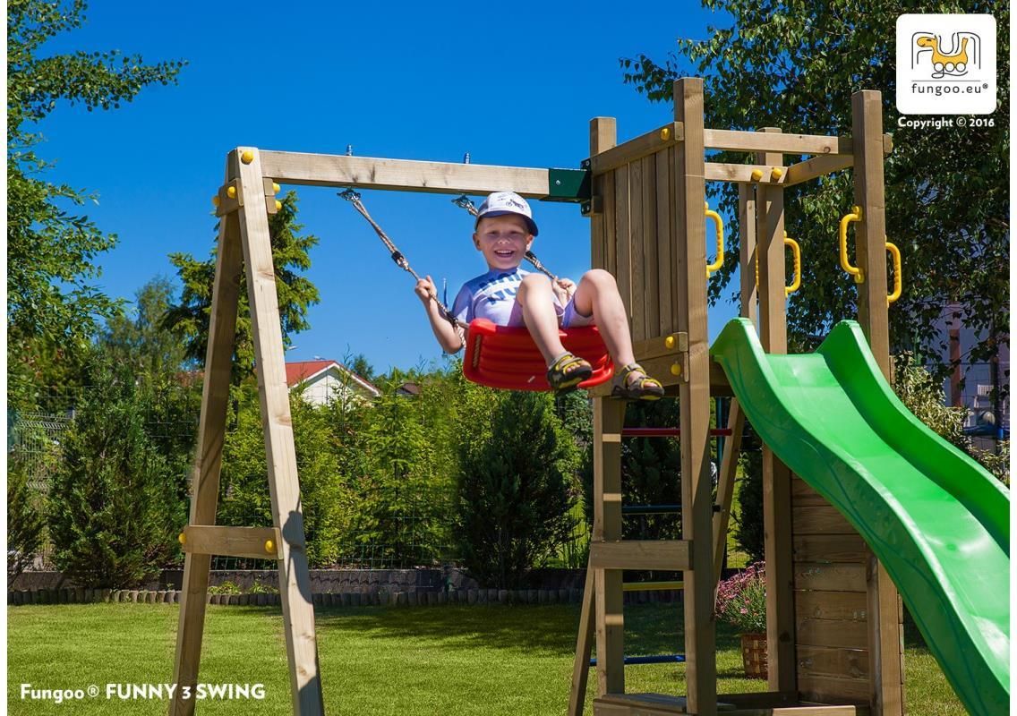 Plac zabaw FUNGOO GIANT FREE TIME - Ceny i opinie - Ceneo.pl
