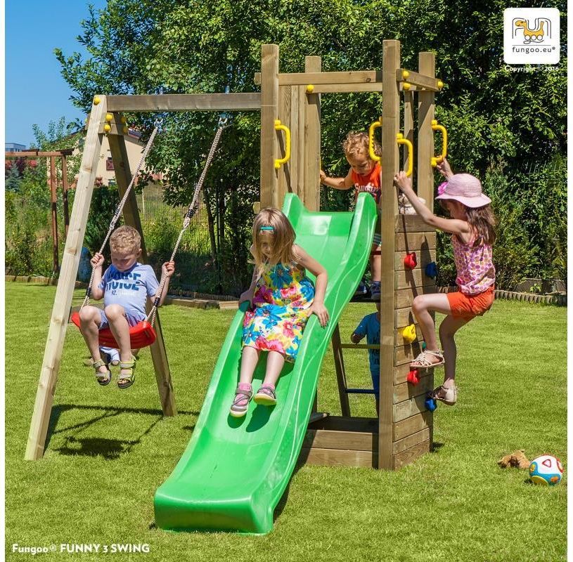 Plac zabaw FUNGOO GIANT FREE TIME - Ceny i opinie - Ceneo.pl