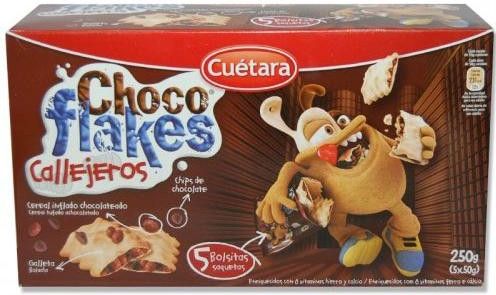 CUETARA Płatki śniadaniowe Choco Flakes Callejeros 250g - Ceny i opinie ...