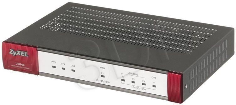 Firewall sprzętowy Zyxel USG40-EU0102F - Opinie i ceny na Ceneo.pl