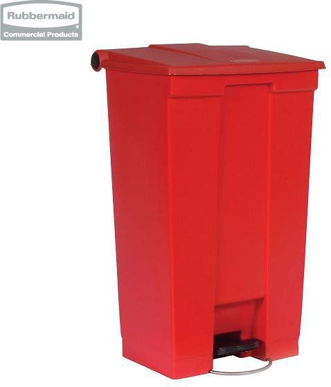 Rubbermaid Step-On Container 87L Red - Opinie i atrakcyjne ceny na Ceneo.pl