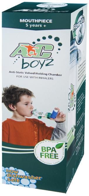 AeroChamber AC Boyz, komora inhalacyjna z ustnikiem, po 5 roku życia ...