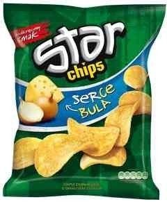 Star Chips Chipsy ziemniaczane 150g Ser Cebula - Ceny i opinie - Ceneo.pl