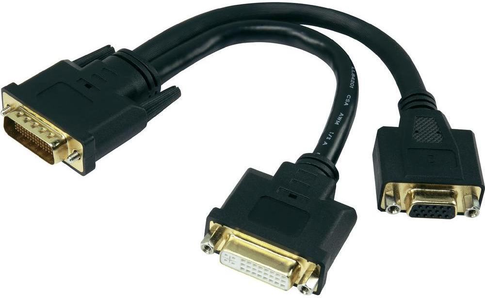 Kabel DMS-59, DVI, VGA Renkforce, [1x Złącze męskie DMS-59 = 1x Złącze ...