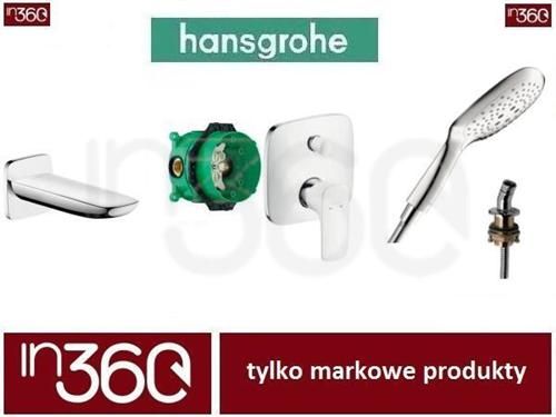 Hansgrohe PuraVida wannowy z wylewką (15445000+01800180+15412000 ...