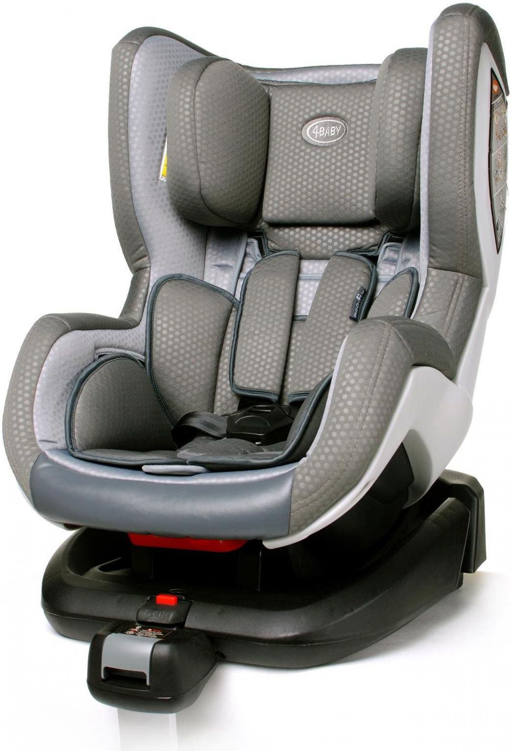 Fotelik 4Baby Neo-Fix Isofix Grey 0-18Kg - Ceny i opinie - Ceneo.pl